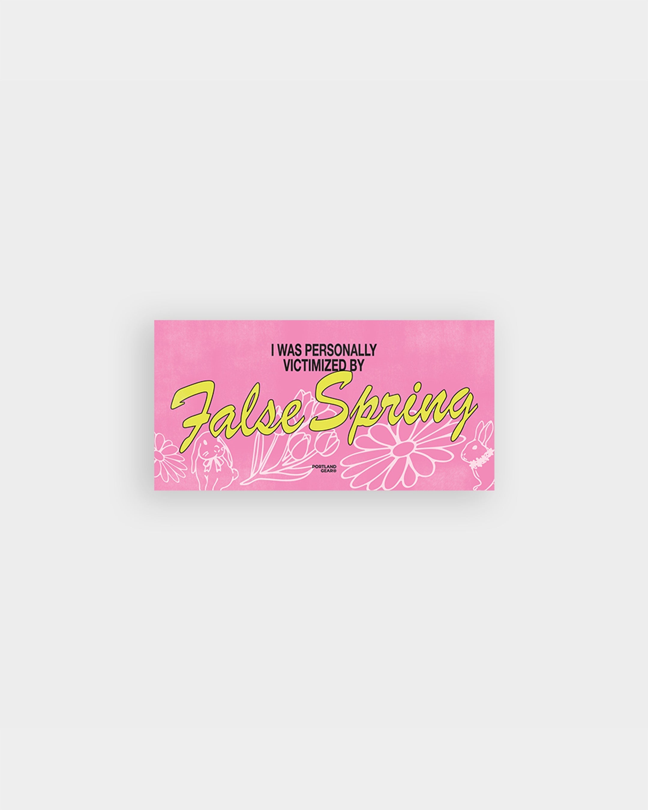 False Spring Sticker – Stiles Supply Co.